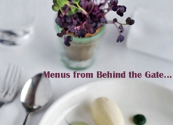 Menus from Behind the Gate | AGFG