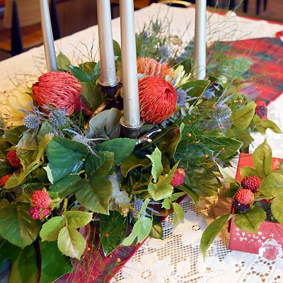 Make Your Own Native Christmas Centrepiece | AGFG