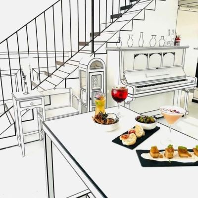 The Making of a 2D Cafe | AGFG