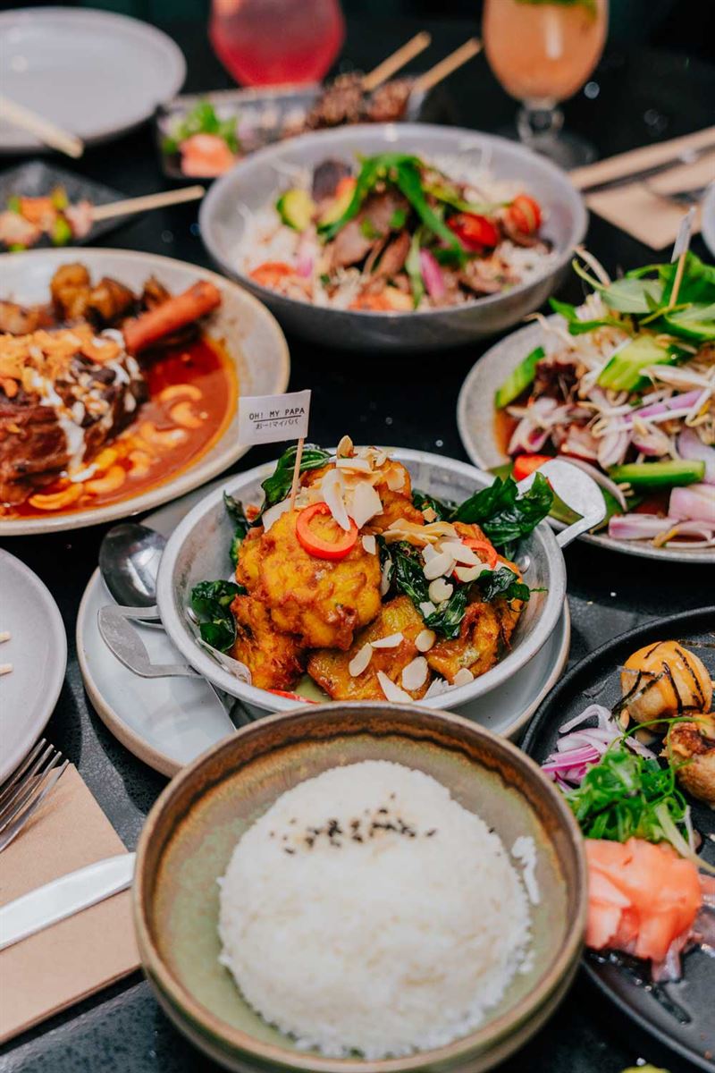 OH MY PAPA Eastend, Newcastle City - Asian Restaurant Menu, Phone ...