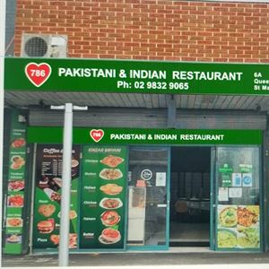 786 Pakistani & Indian Restaurant, St Marys - Indian Restaurant Menu ...