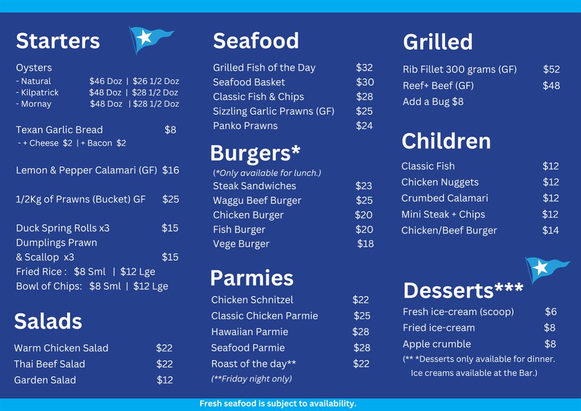 Little Ship Club, Dunwich - Bistro Restaurant Menu, Phone, Reviews | AGFG