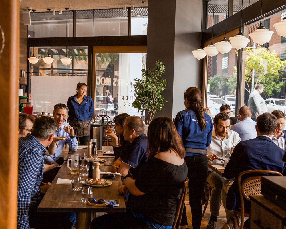 The Butcher's Block Restaurant Barangaroo, Barangaroo - Modern ...
