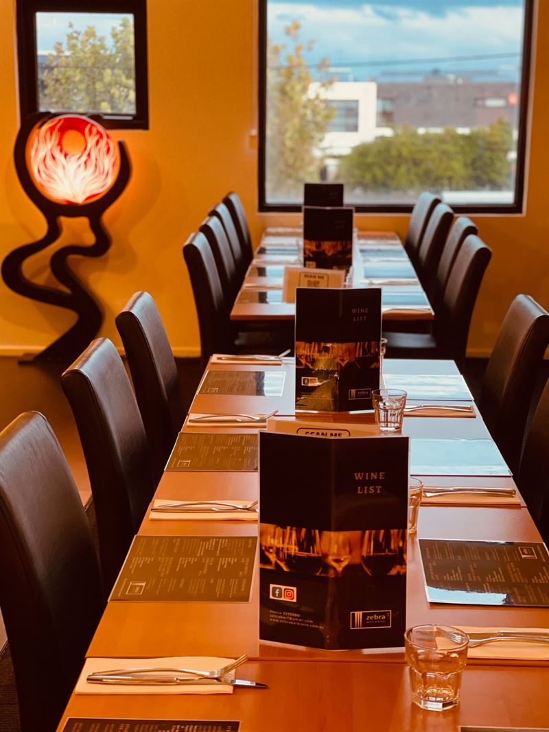 Zebra Bar & Bistro, Ocean Grove - Modern Australian Restaurant Menu ...