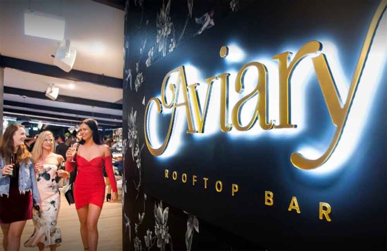 Aviary Rooftop Bar, Southport - Pizza Restaurant Menu, Phone, Reviews ...