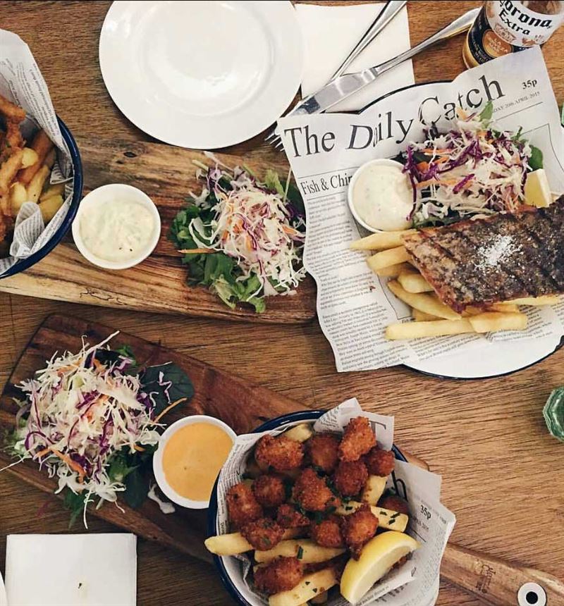 Fourth Fish Cafe & Restaurant, Lane Cove - Seafood Restaurant Menu ...