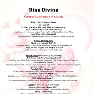 Dine Divine, Sassafras - Modern Australian Restaurant Menu, Phone ...